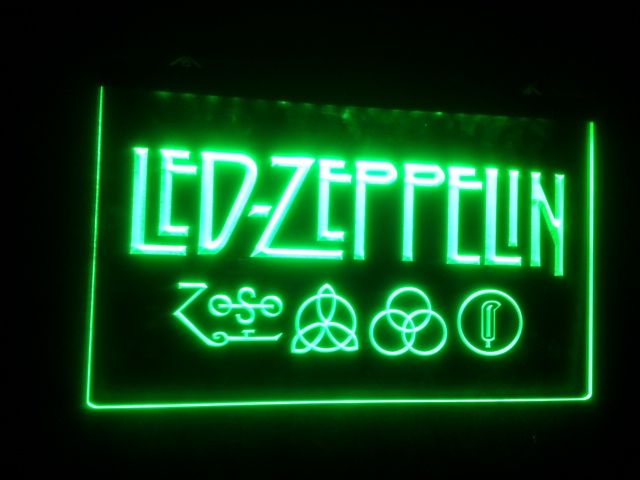 2017 B 101 Led Zeppelin Led Sign Neon Light Sign Display From ...