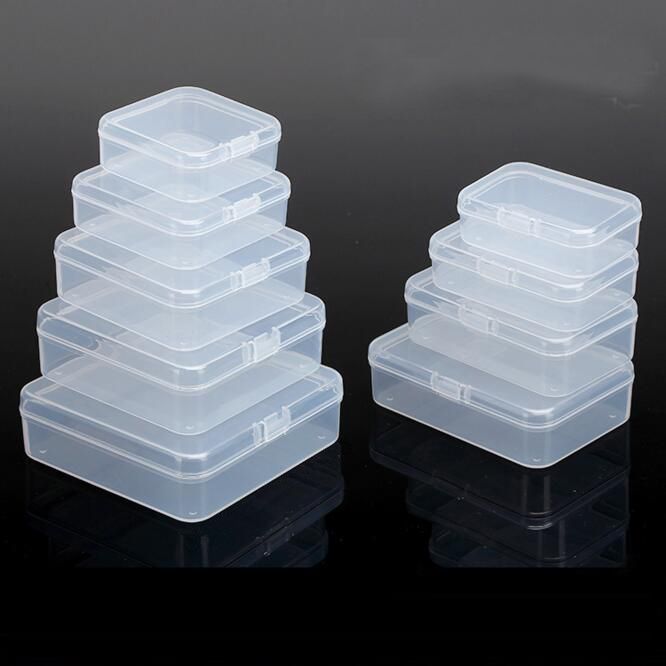 Plastic Packing Boxes For Small Accessories Transparent PP Collection ...