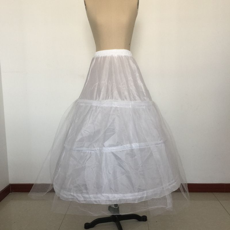 White Tulle Bridal Dress Crinoline Ball Gown Bridal Dress Petticoat 3 ...