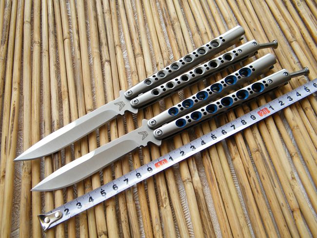 Classic The One Bm42 Butterfly Balisong Knife 440c Blade Die Cast ...