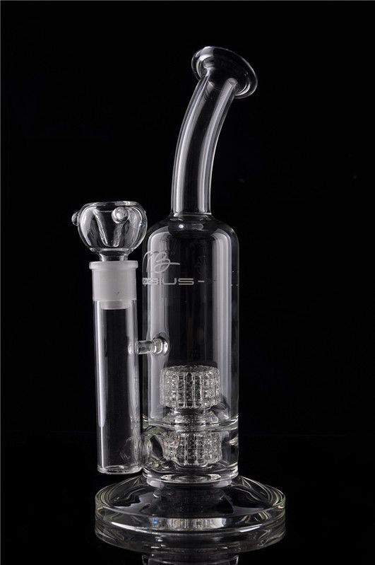 2018 Mobius Matrix Sidecar Glass Bong Birdcage Percolator Glass Bongs ...