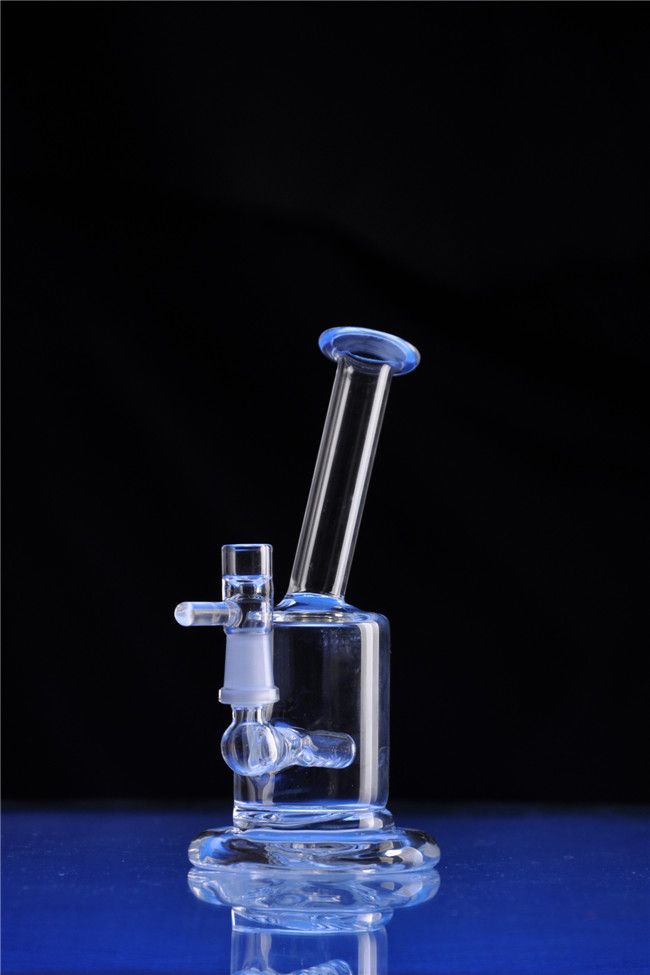 2019 150mm High Sall Mini Pocket Bongs Recycler Oil Rigs Bong Clear ...