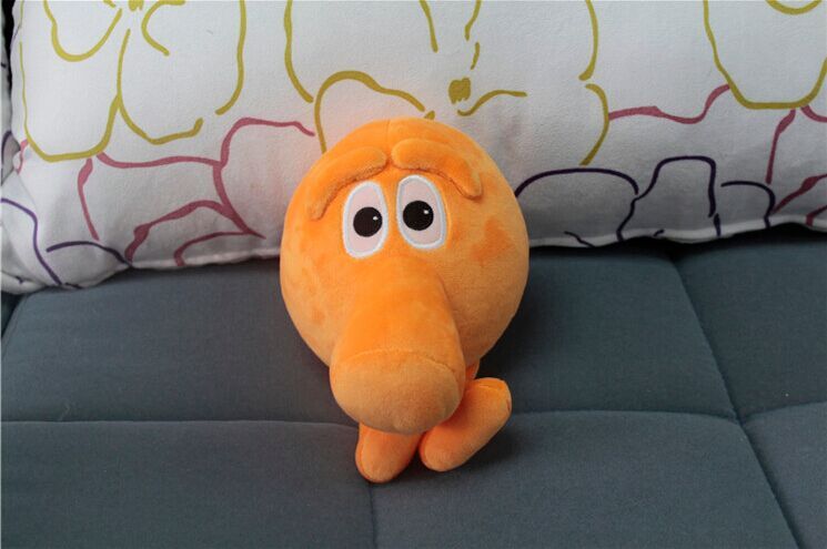 2015 New Movie Pixels Plush Toy with Tag And Lable Q-bert Stuffed ...