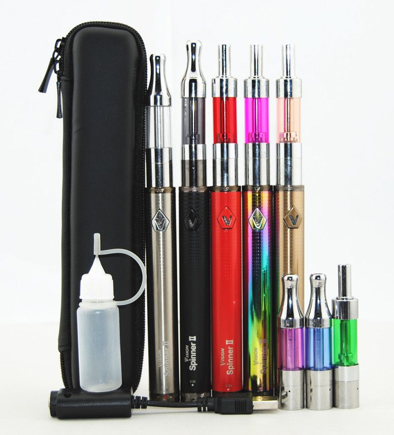 New Ecig Vapes Mod Starter Kits Vision Spinner 2 1650mah Fit For Daul ...