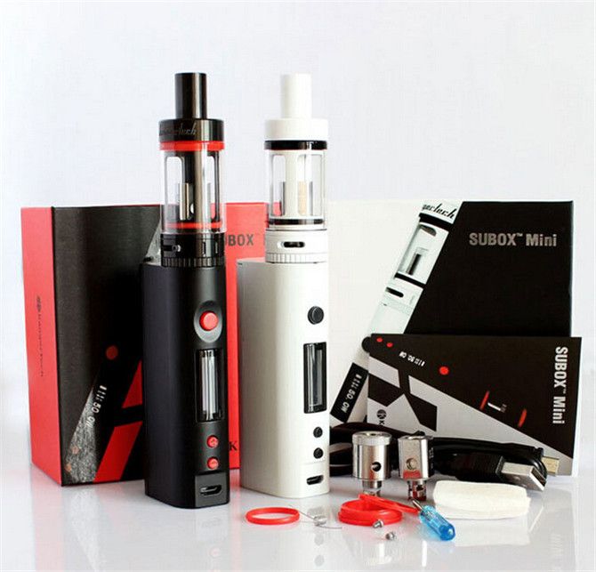 Kangertech Subox Mini Starter Kit 50W 0.5 1.2 OCC RBA Coil Subtank Mini ...