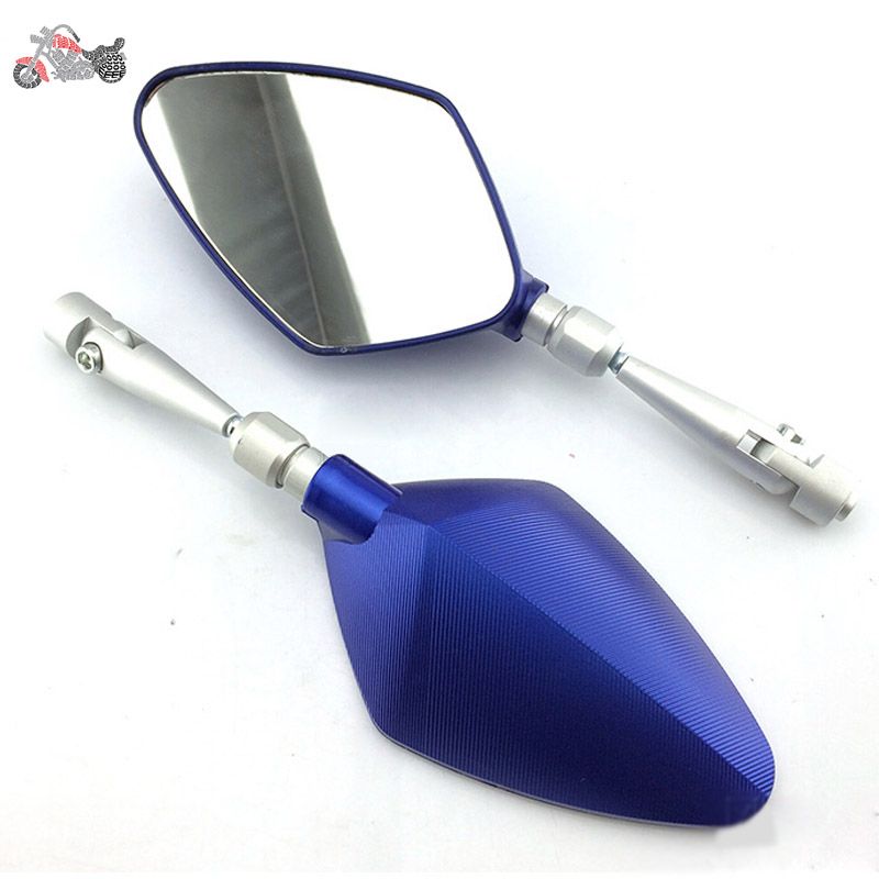 New Motorcycle Rear View Mirror Retrovisor Moto Custom Chopper Mirrors ...