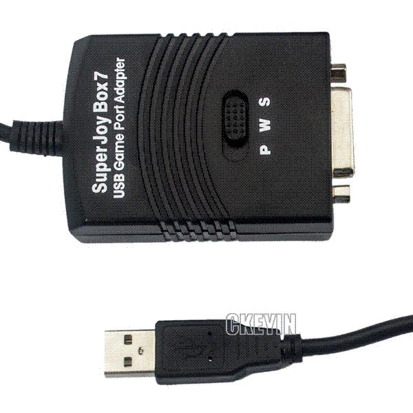 15 Pin Gameport To Usb Pc Adapter For Flight Joystick Flight Gamepad ...