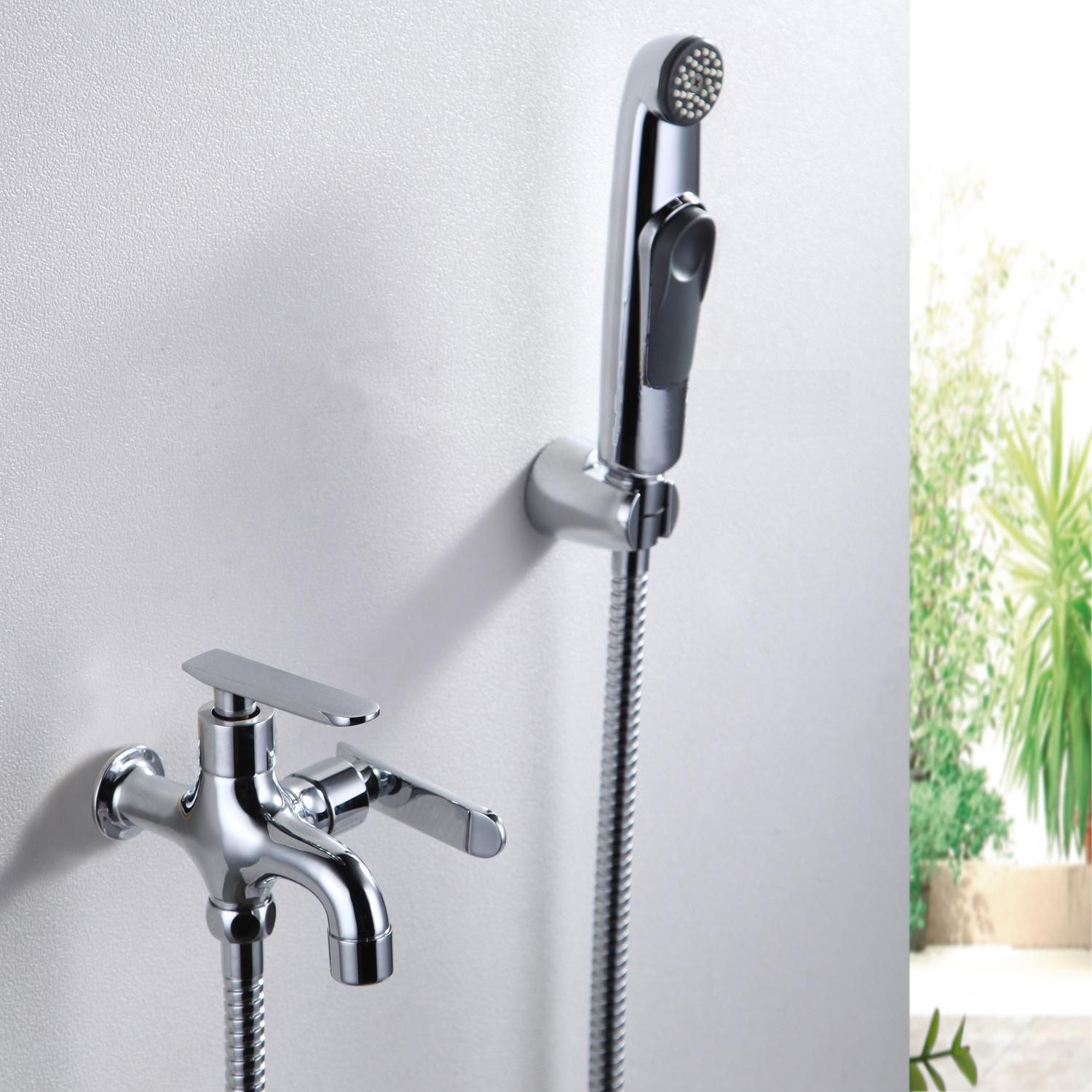 2018 Toilet Bidet Faucet Modern Handheld Portable Wash Cleaner Hose ...