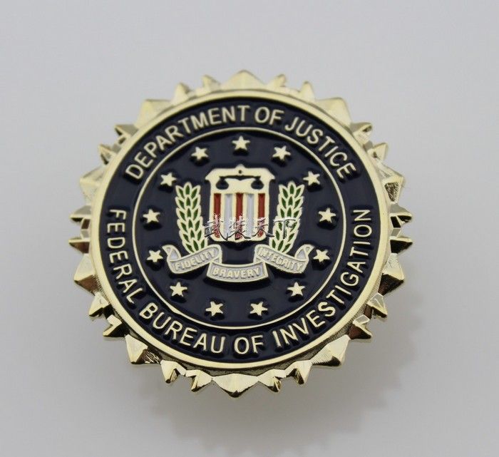 Fbi Investigator Badge