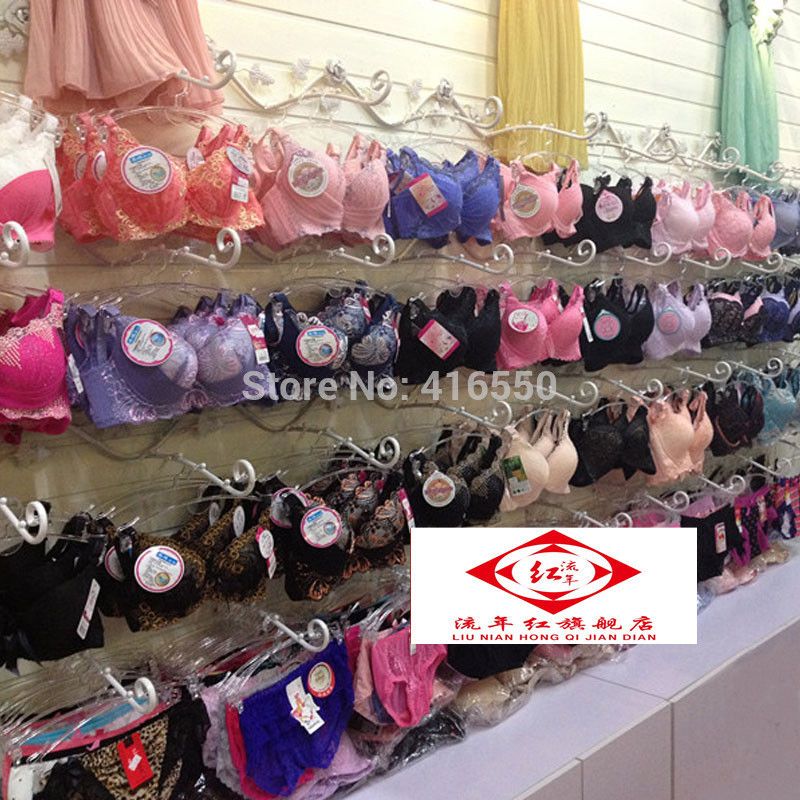 2017 Clothing Display Rack Inside The Wall Hanger Underwear Bra Wearing ...