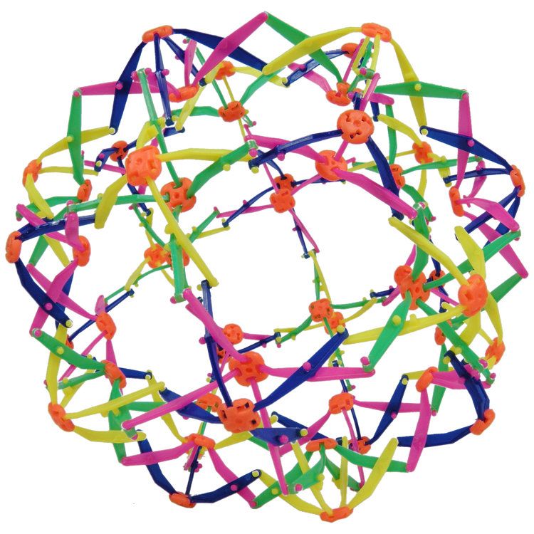 Children Toys Gift Magic Retractable Ball Magic Ball Flowering Ball ...