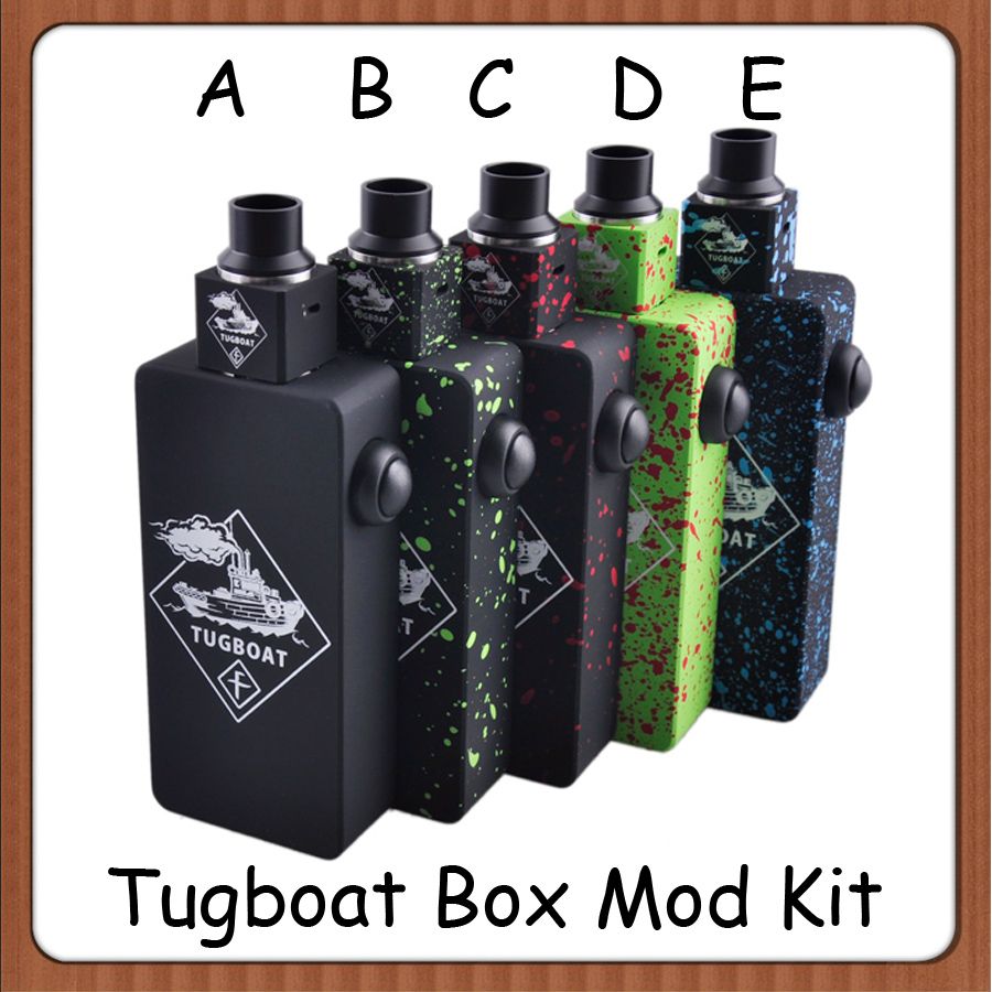 Tuglyfe Unregulated Tugboat Box Mod Kit Tuglyfe Unregulated Box Mod ...
