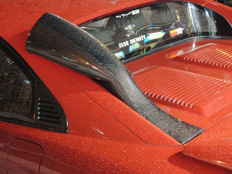 Carbon Fiber Toyota 91-96 MR2 SW20 JDM Air Intake Engine Hood Scoop ...