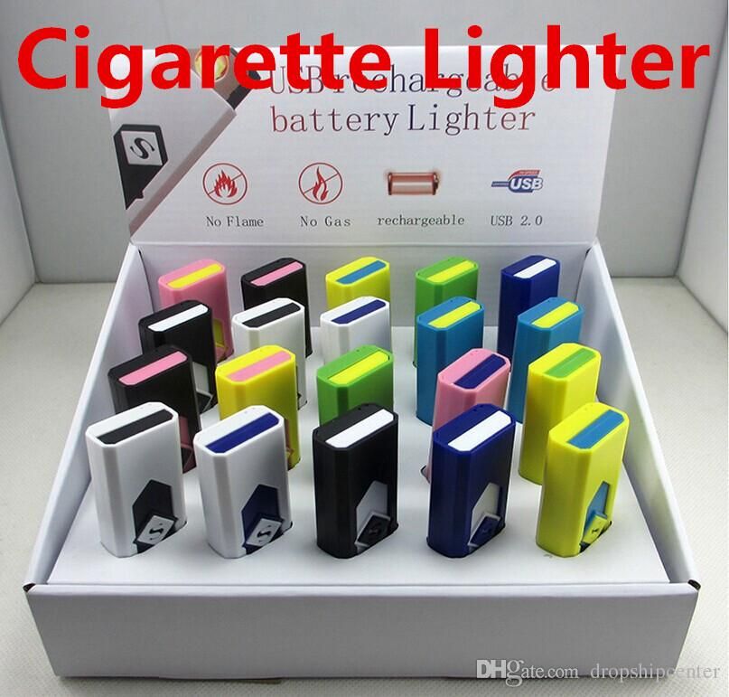 2021 Cigarette Lighters USB Rechargeable Battery Electronic Cigarettes ...