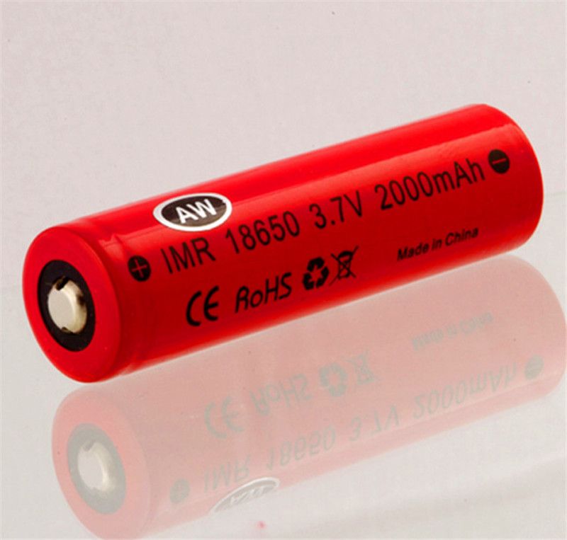 AW IMR 18350 18490 18500 14500 18650 LI MN High Drain Battery For ...