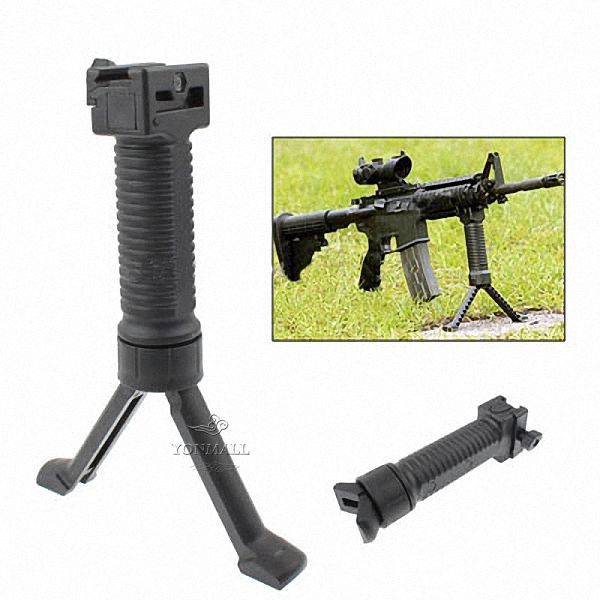 Grip Bipod Tactical Vertical Front Grip Fore Grip With Retractable ...