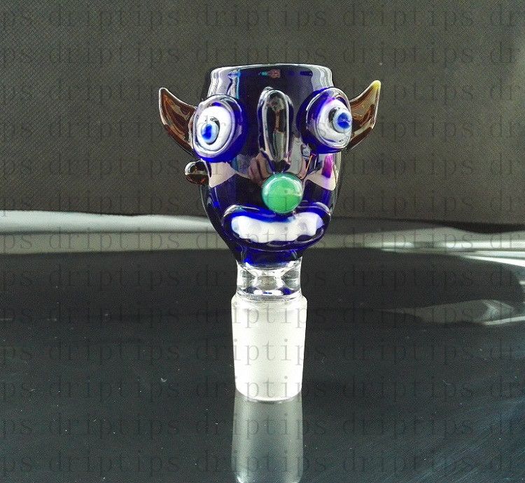 2021 Yucko The Clown Glass Bong Bowl 14mm And 18mm And 18.8mm Wide ...