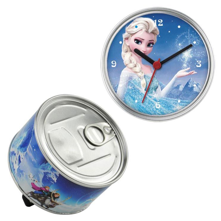 2019 New Design Magnet Can Clock Frozen Alsa Cartoon Pattern Attractes ...