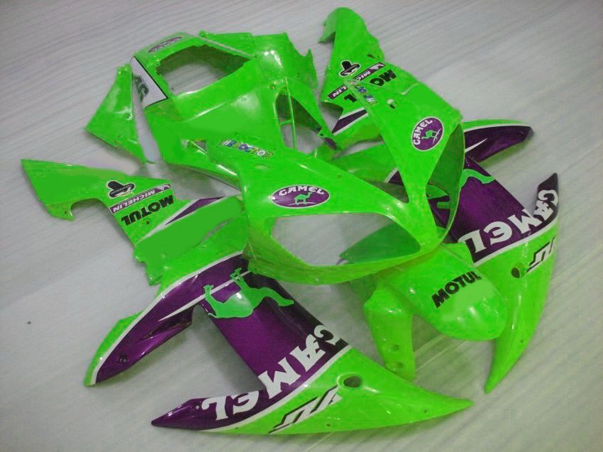 Custom CAMEL Injection Molding Kit For YAMAHA 2002 2003 R1 Fairing Kits ...