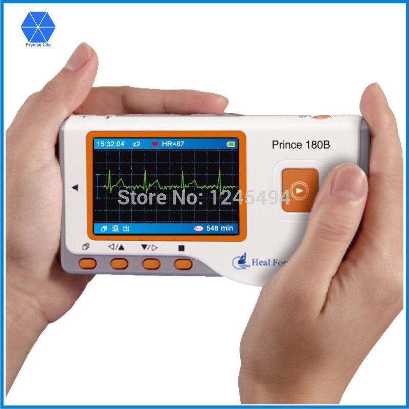 Heal Force Prince 180b Handheld Ecg Ekg Monitor,Portable Ecg Machine ...