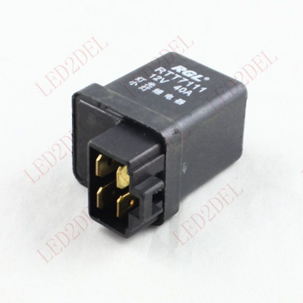 4 Pin 12V DC 40A Voltage Relay is Used for Car Electronic On/off Almost ...