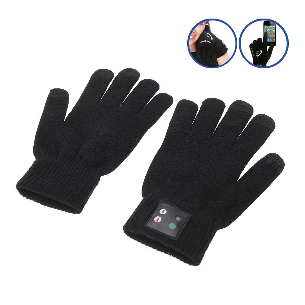 2019 Bluetooth V3.0 + EDR Talking Gloves Screen Touch Gloves For Smart ...