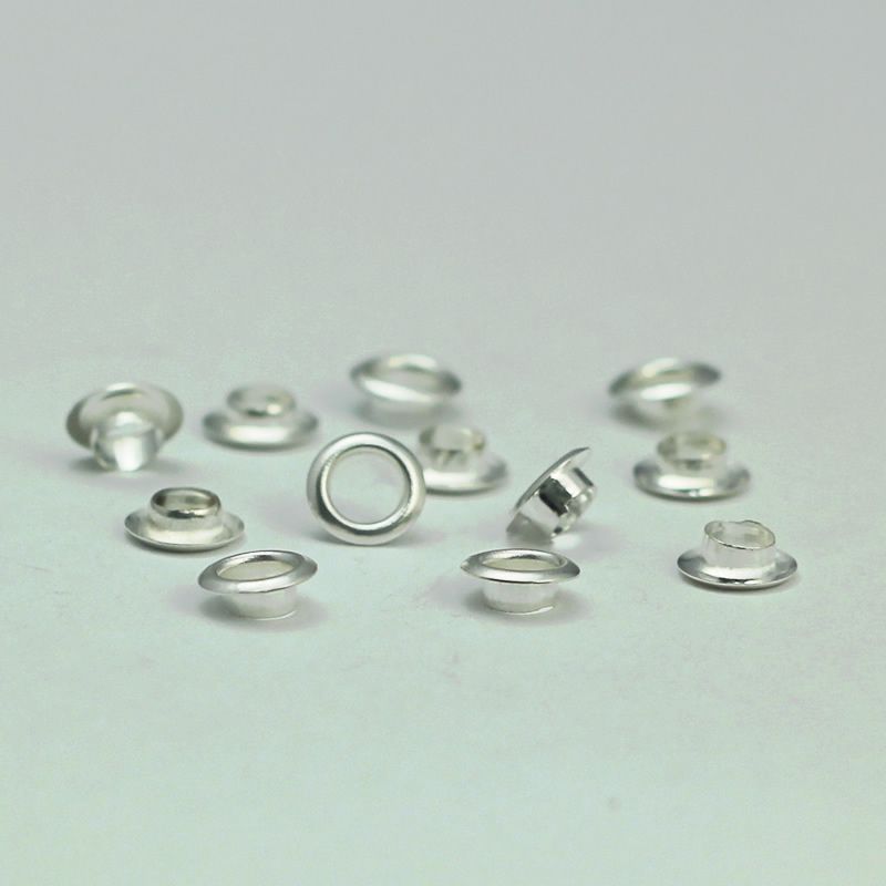 2021 Beadsnice Silver Plated Metal Beads Grommet Core Findings Perfect ...