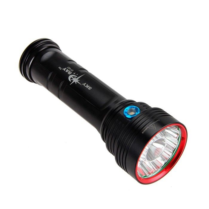 2015 New 25000 Lumens SKYRAY King Led Flashlight 25000 Lumens 14x CREE ...