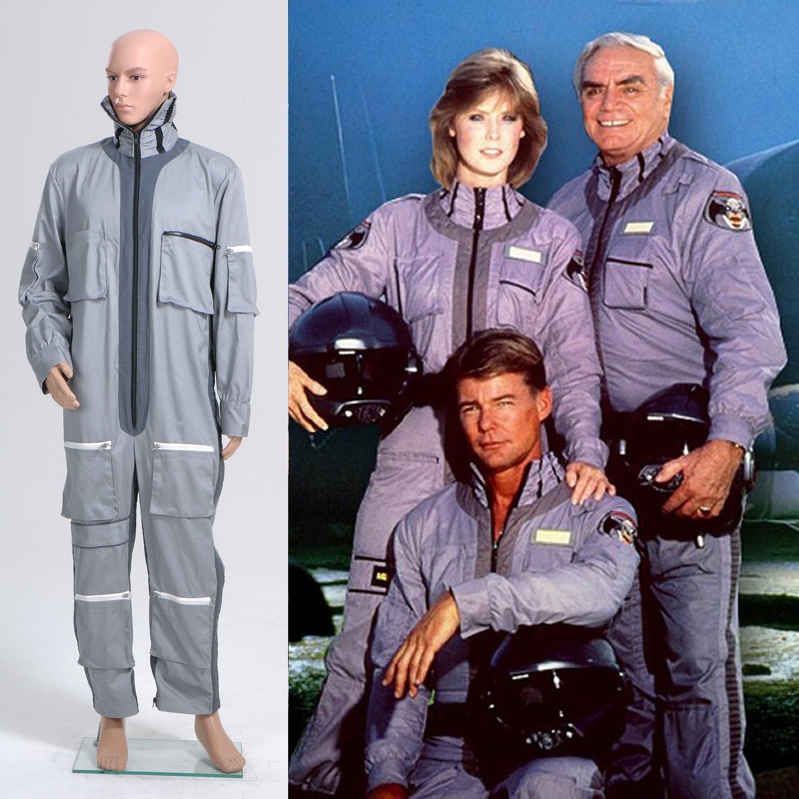 Airwolf Flightsuit Jumpsuit Costume Uniform Flight Suit*Custom Made ...