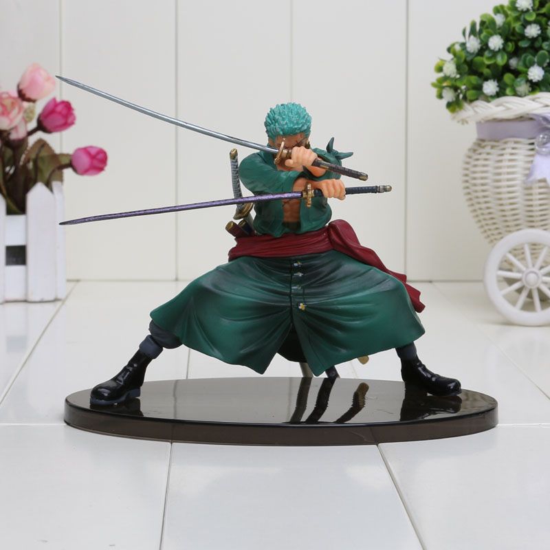 Best Cool Roronoa Zoro One Piece Animation Model P.O.P 13cm Pvc Action ...