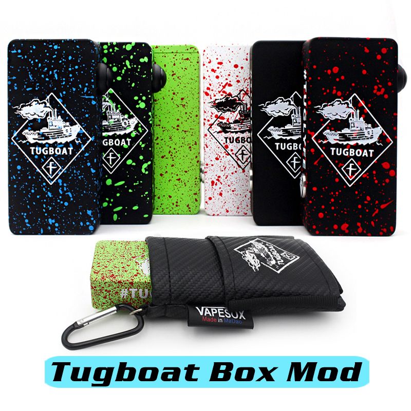 Tugboat Box Mod Tuglyfe Unregulated Box Mods Clone Aluminum Body With ...