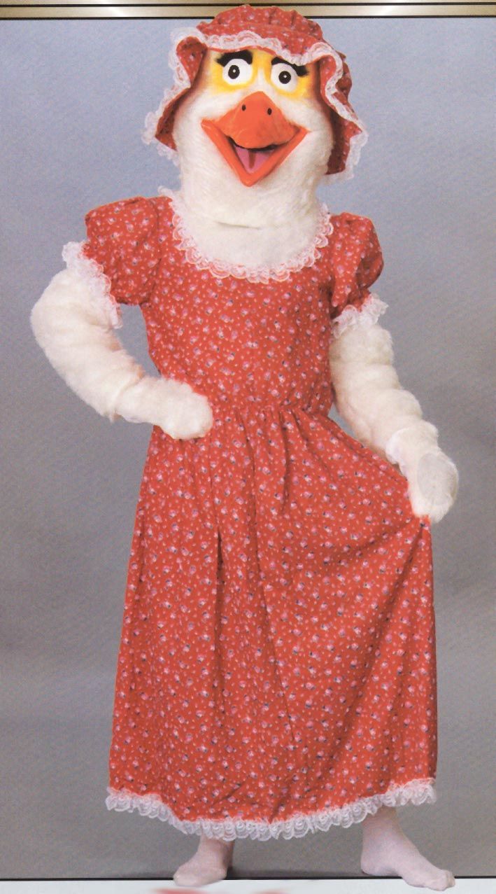 Professional Mother Goose Body With Dress And Hard Head With Hat Mascot ...