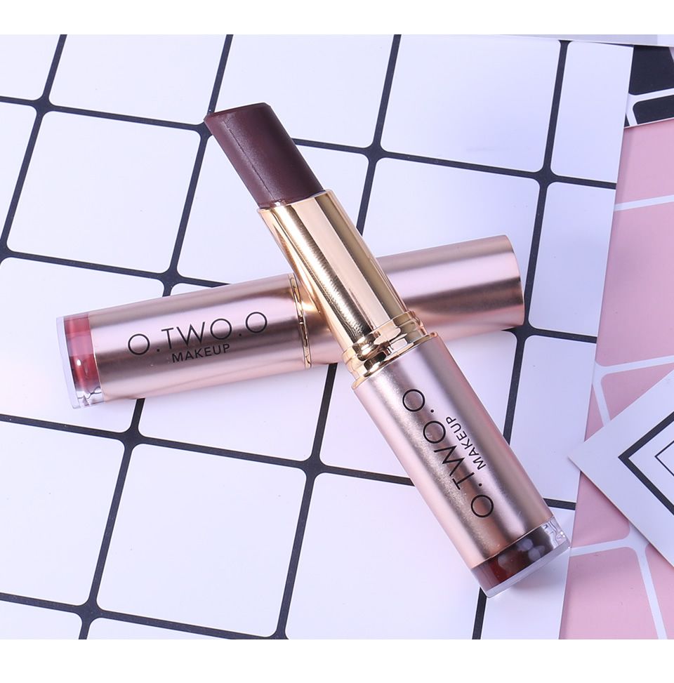 O.TWO.O Matte Lipstick Lips Makeup Long Lasting Kissproof Lip Gloss ...
