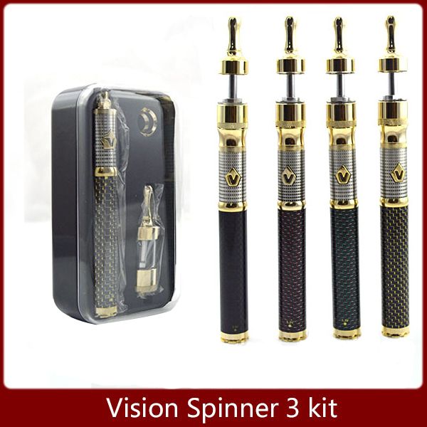 Vision Spinner 3 Battery Carbon Spinner Iii Starter Kit 1650mah Battery ...