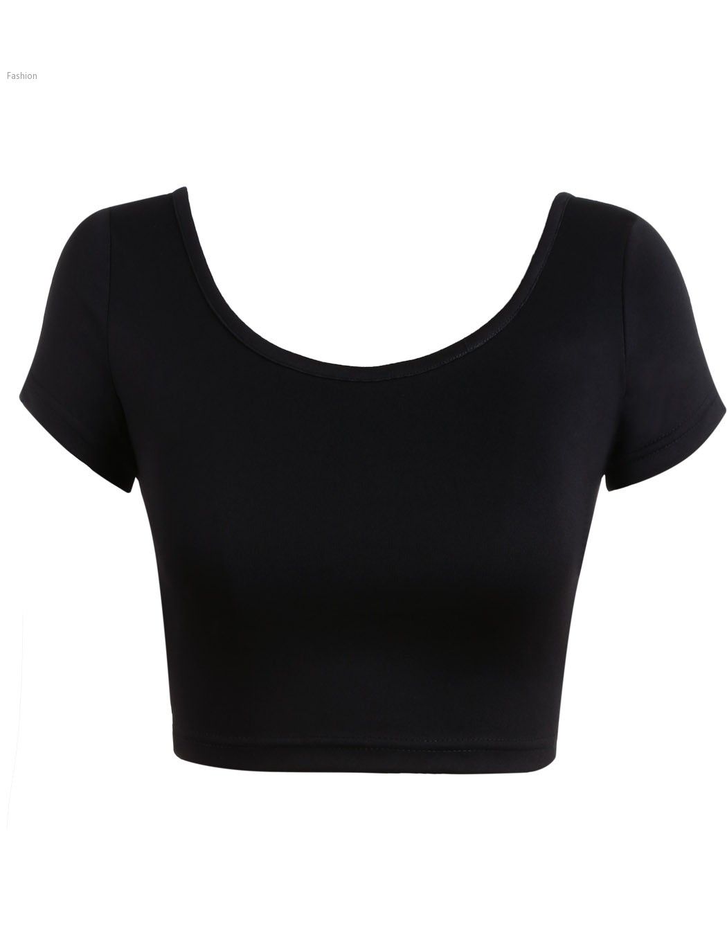 2017 Sexy Lady Women Tight Crop Top Skinny Short Sleeve O Neck T Shirt ...