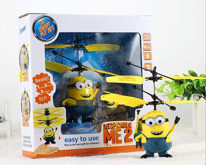 2017 2015new Minion Helicopter Plane Kids Toy Gift Despicable_me2 Free ...