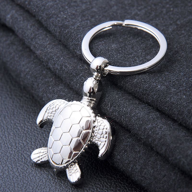 2015 High Quality Sea Turtle Keychain Keyrings Zinc Alloy Lover ...