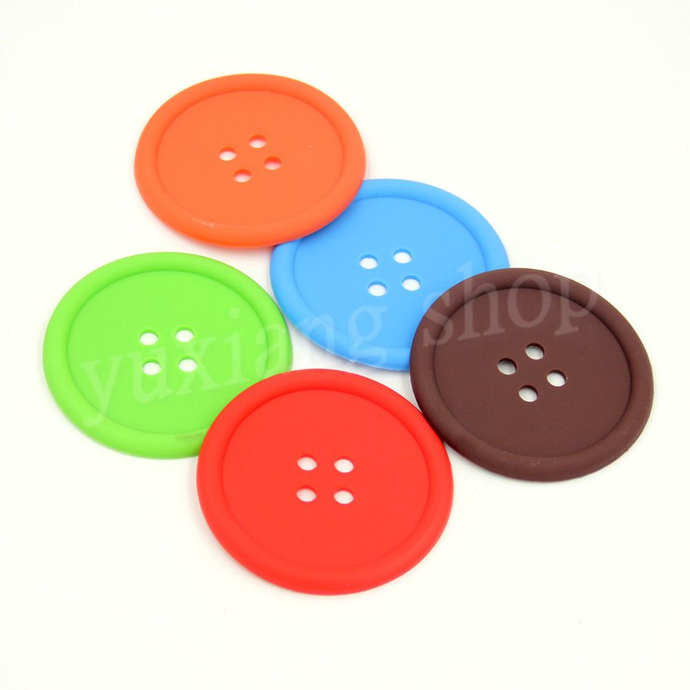 Individuality Creative Household Items Circular Silica Gel Cup Mat Cute ...