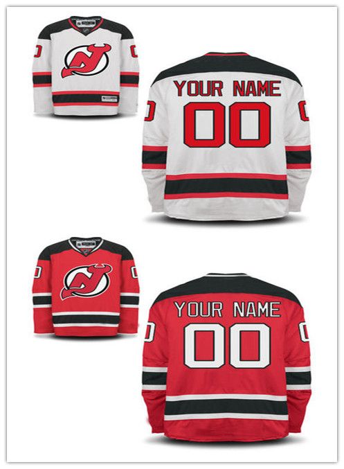 2019 2017 Customized Mens New Jersey DEVILS Custom Any Name Any Number ...