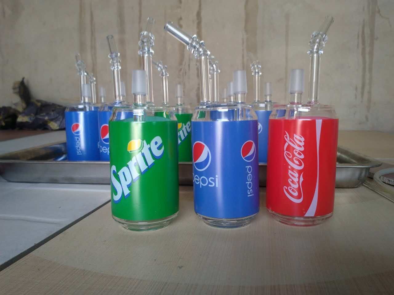 2017 Pepsi Coca Cola Sprite Drink Bottle Glass Bongs Colored Solid ...