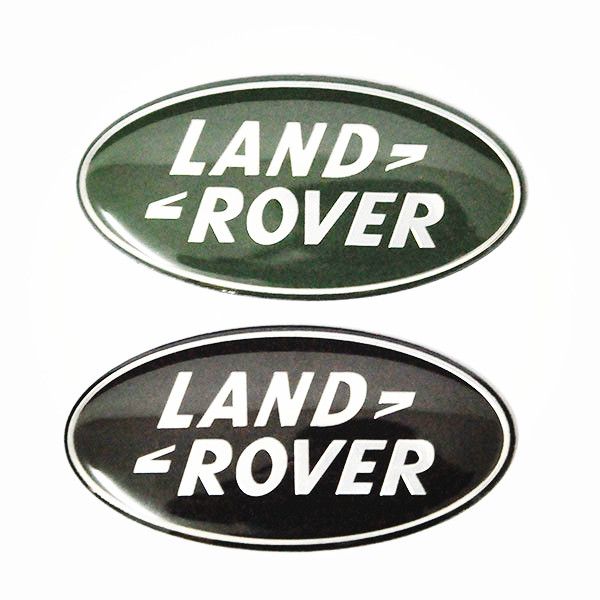 Black & Green For Land Rover Emblem 3D Sticker FOR Free Lander 2 ...