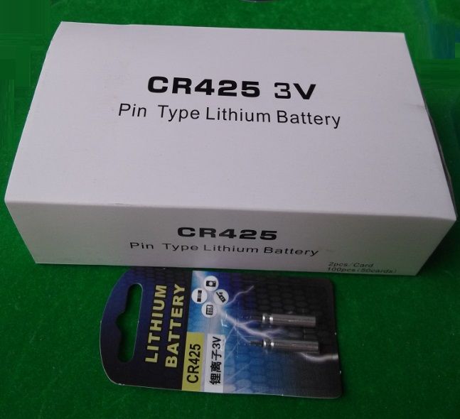 200cards BR425 CR425 3V Lithium Battery Pin Type For Fishing Bobber ...
