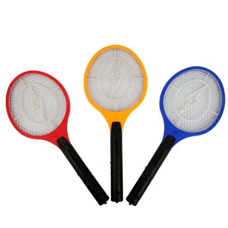 Discount 3 Layers Net Dry Cell Hand Racket Electric Swatter Home Garden ...