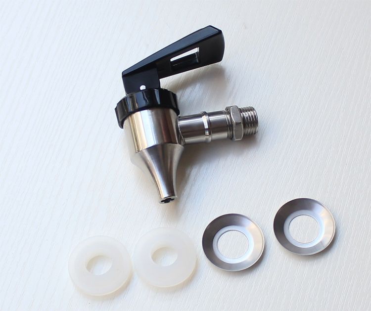 2021 SUS 304 Stainless Steel Home Wine Beer Juice Tap Faucet Plastic ...