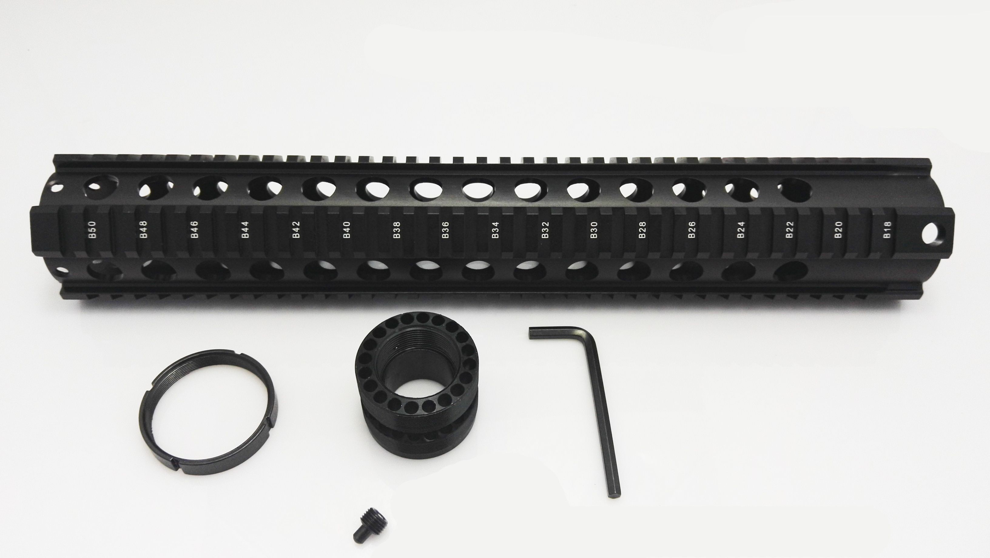 2019 AR 15 Handguard 15 Inch .223/5.56 Free Float Quad Rail Handguard ...