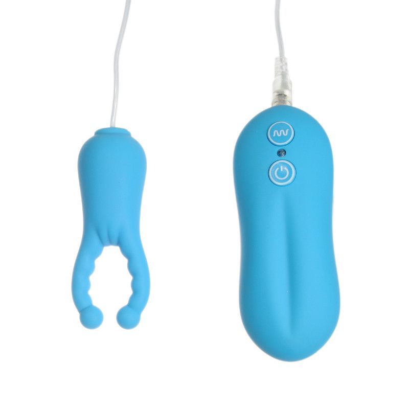10 Function Vibrating Bullet Eggs Remote Control Nipple Clips Massager