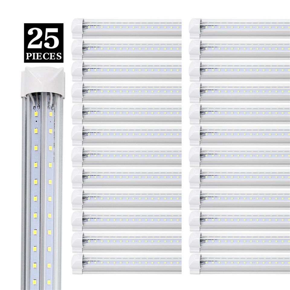 Cooler Door LED Tube V Shaped 8FT Lights 4FT 5FT 6FT 8 Feet LED T8 52W ...