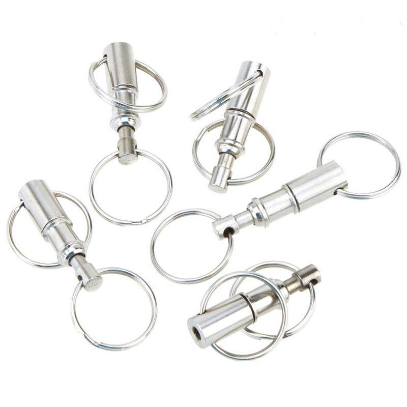 Premium Quick Release Pull Apart Key Removable Handy Keyring Detachable ...