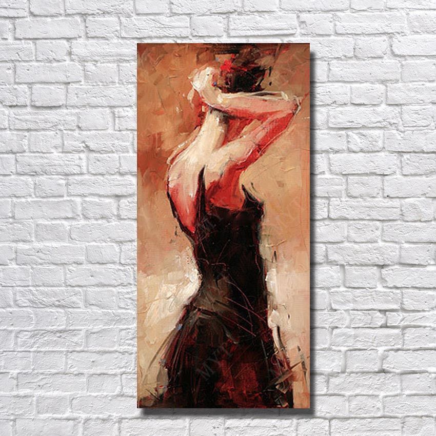 Woman Back Painting