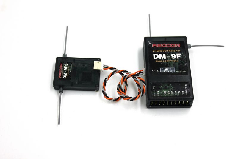 Shop Parts & Accessories Online, DM9F Spektrum Receivers JR DMSS 9CH ...